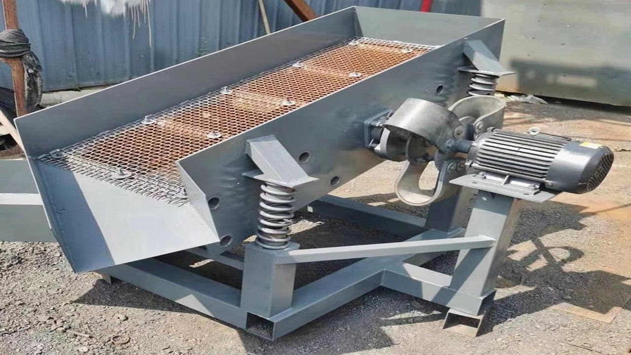 Harnero movil vibratorio 2 salidas 60x150 4kw malla 6mm seleccionador ...