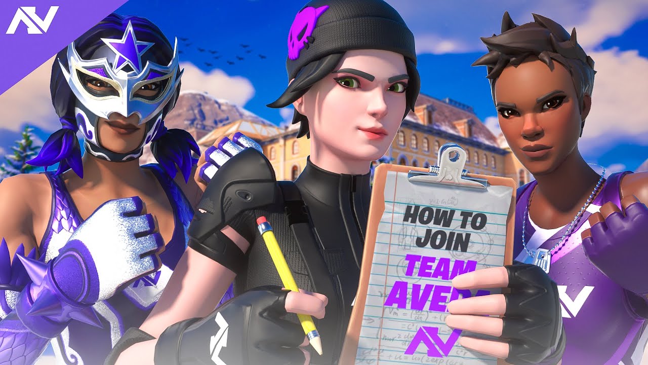 How To Join Team Avera! (Join A Fortnite Team) - YouTube