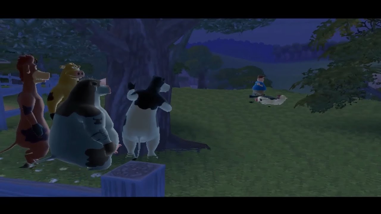 Barnyard Game Chapter 7 Boy Tipping No Commentary - YouTube