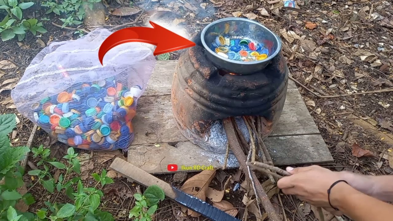 1 IDE KREATIF DARI TUTUP BOTOL PLASTIK || DAUR ULANG SAMPAH PLASTIK ...