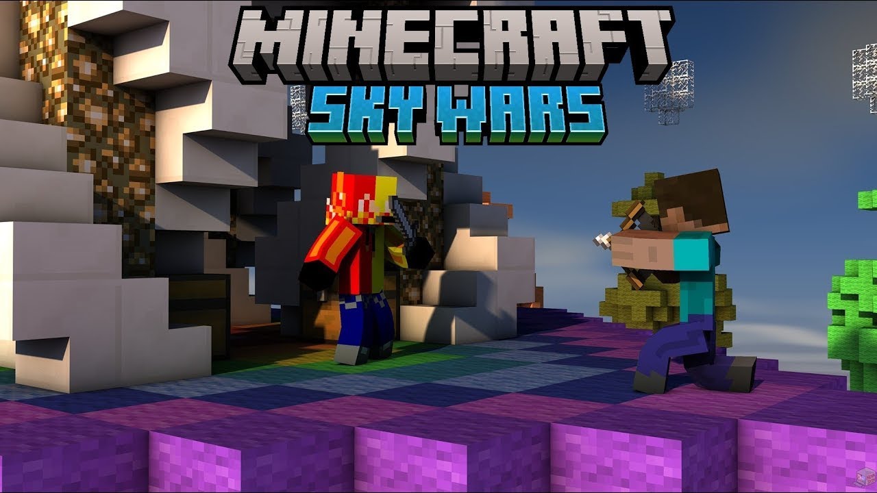 Это битва оказалось в этот очень не простой. Minecraft sky wars (mini- games) Revage - YouTube