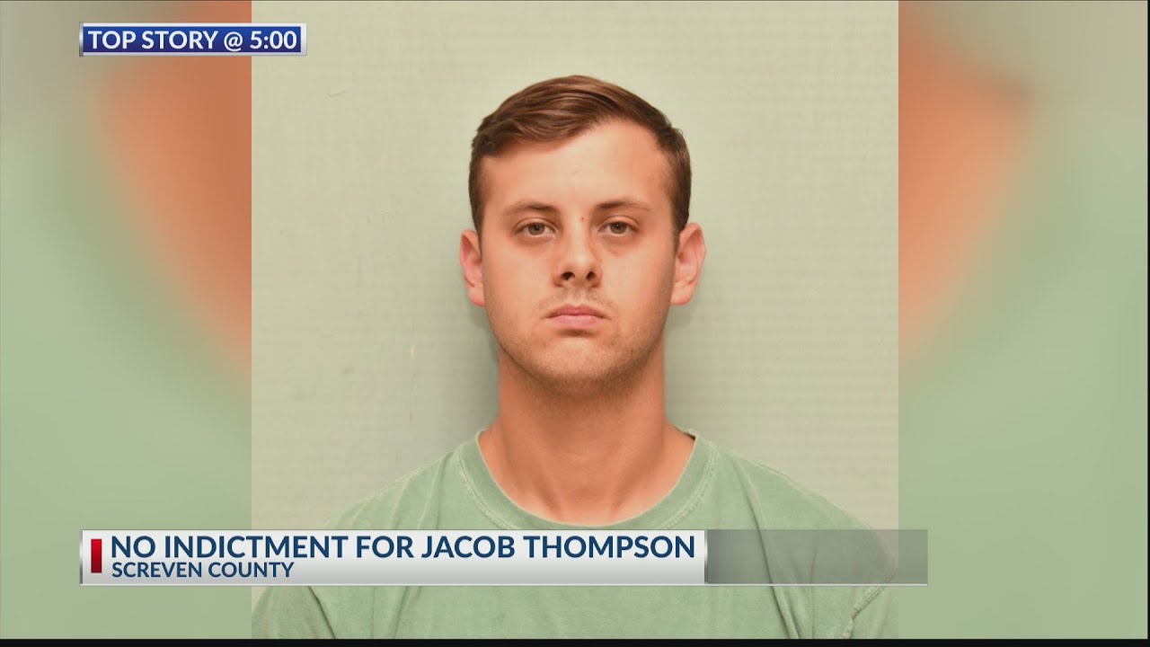 No indictment for Jacob Thompson, former Georgia trooper - YouTube