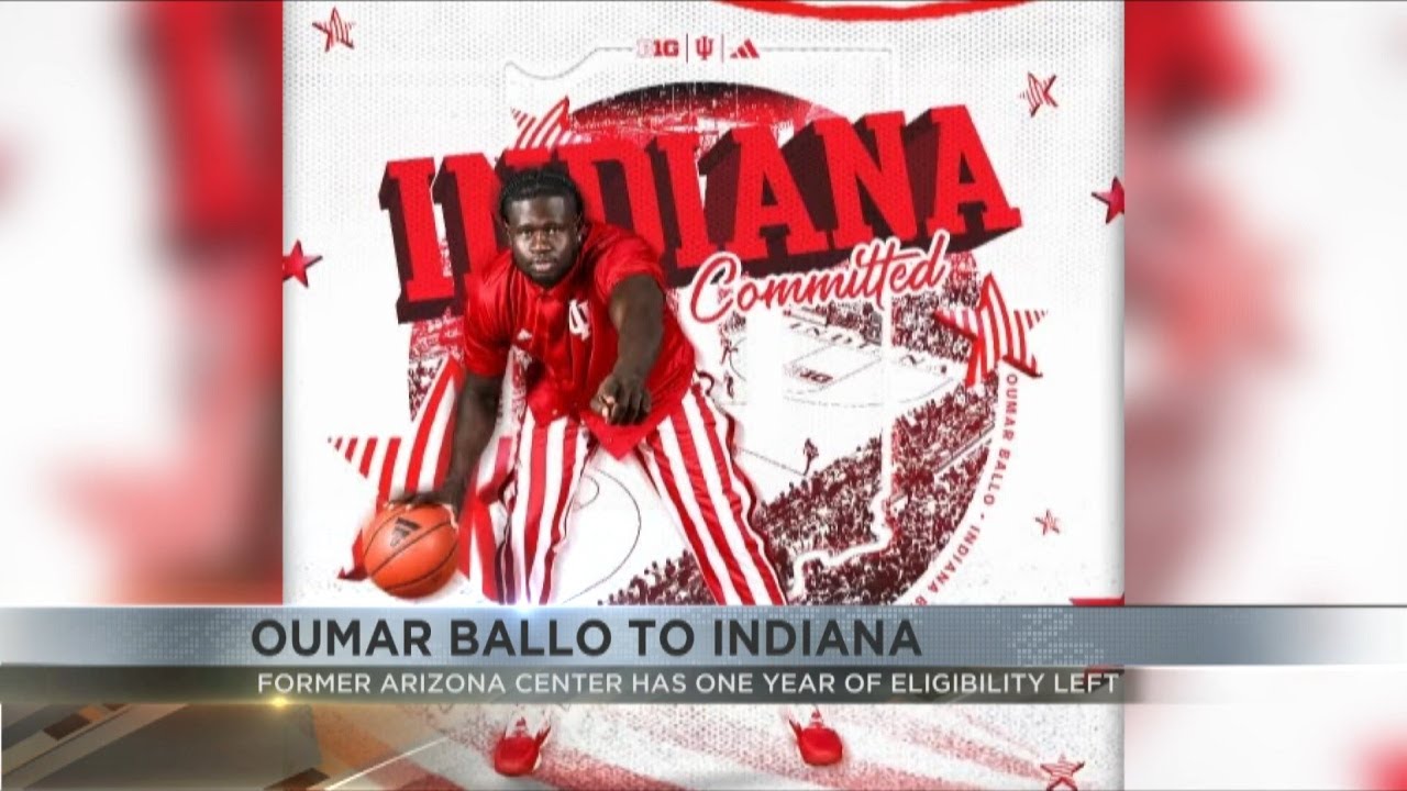 Former Arizona Center Oumar Ballo commits to Indiana - YouTube