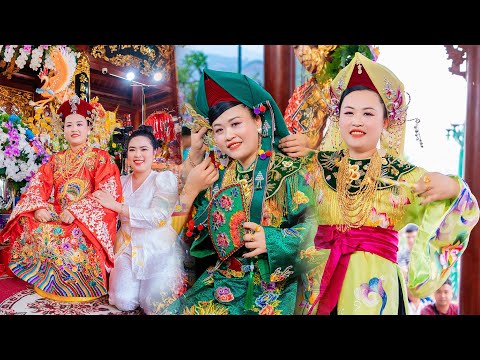 Đồng Thầy: Trần Thị Hằng Nga - Loan Giá Dẫn Trình Đệ Tử - Tại Đền Bảo Hà - Lào Cai