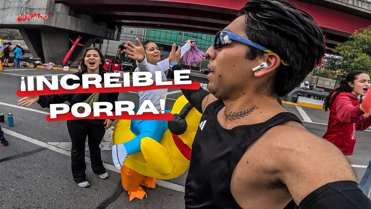Maratón Powerade Monterrey: ¿El mejor de México? - YouTube