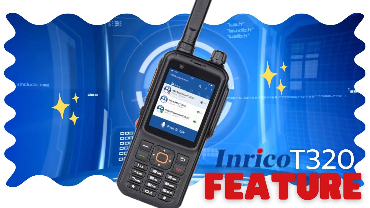 วิทยุสื่อสาร POC Inrico T320 มีฟีเจอร์อะไรบ้างนะ? - YouTube