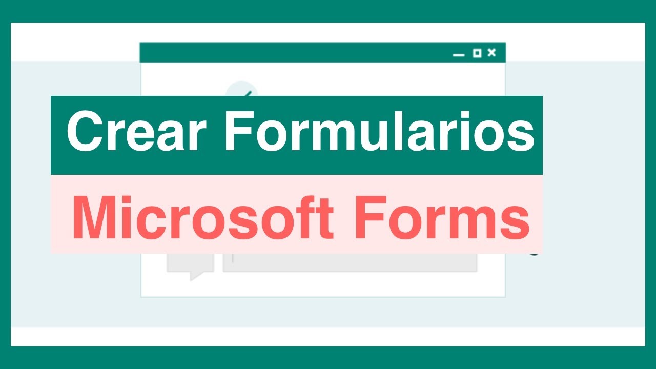 Como Crear un formulario con Microsoft Forms - YouTube