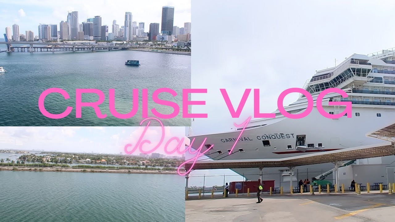 CRUISE VLOG : DAY 1 | CARNIVAL CRUISE | MY FIRST CRUISE - YouTube