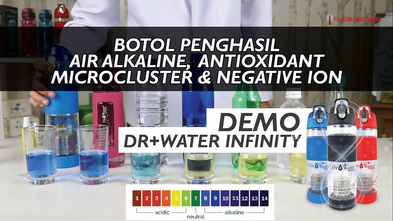 Botol Kesehatan Penghasil Air Alkaline, Antioxidant, Microcluster ...