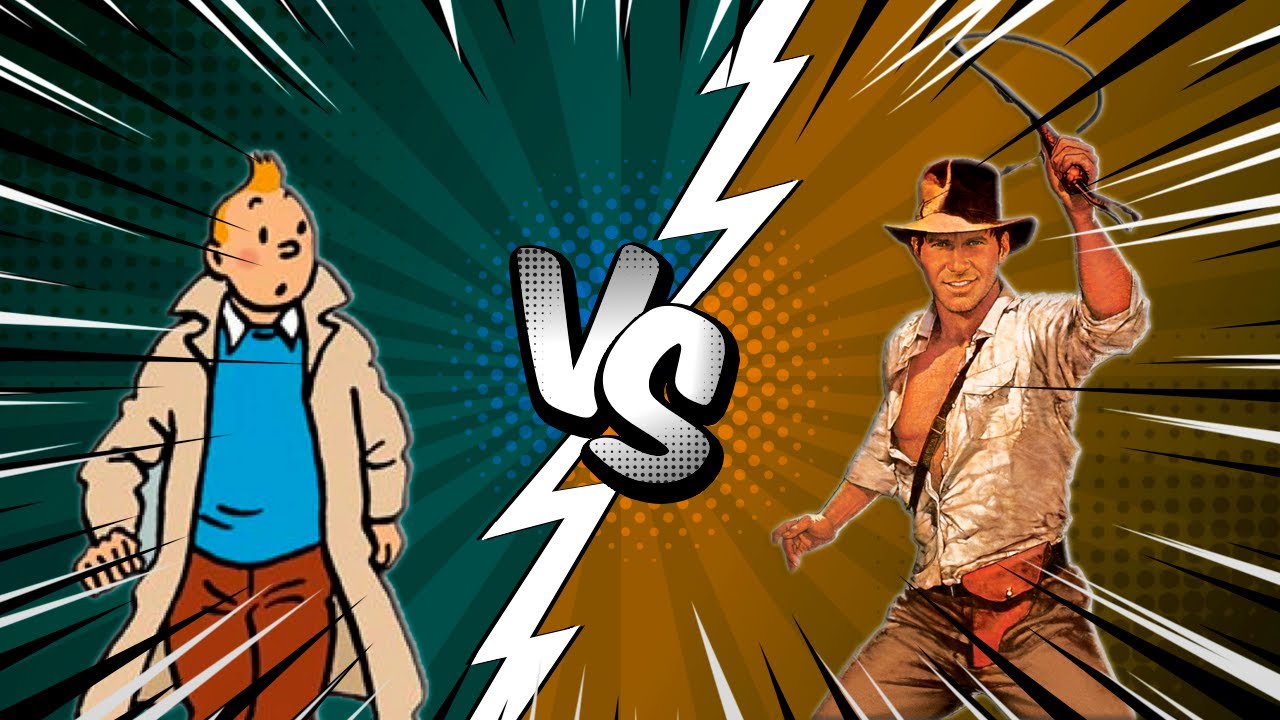 Tintin VS Indiana Jones Sprite Animation - YouTube