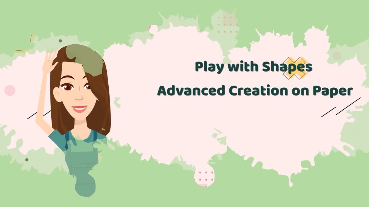 Play with Shapes: Advanced Creation on Paper - YouTube