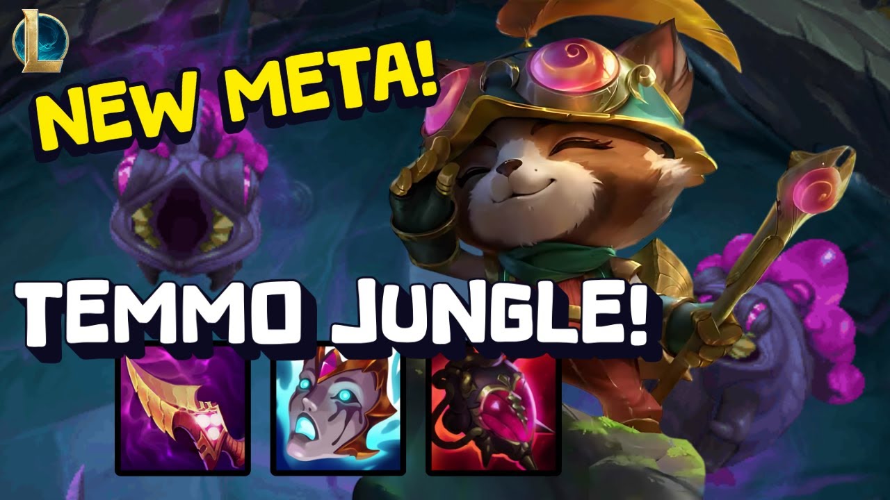 This New Meta is crazy! Temmo Jungle is S Tier? - YouTube