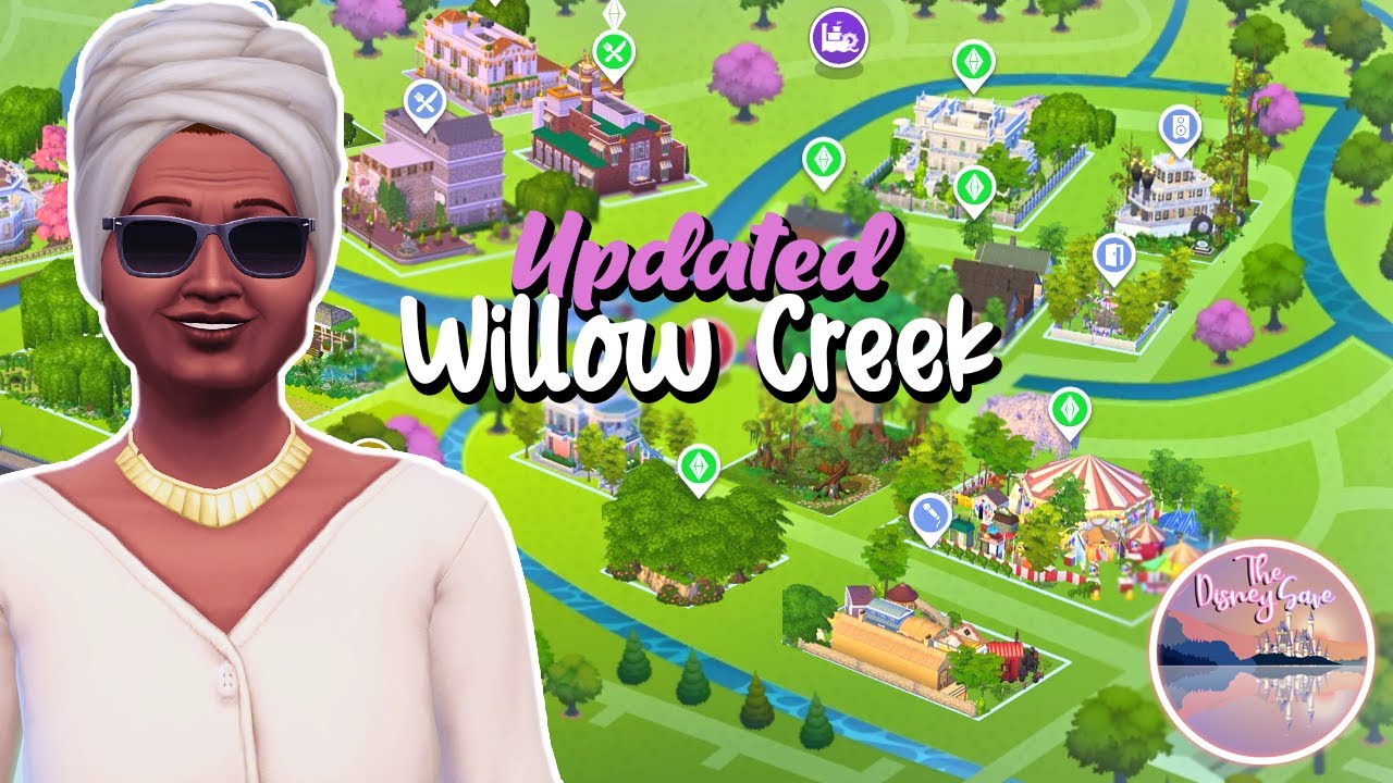 I made some major changes to my Sims 4 Disney Save File! - YouTube