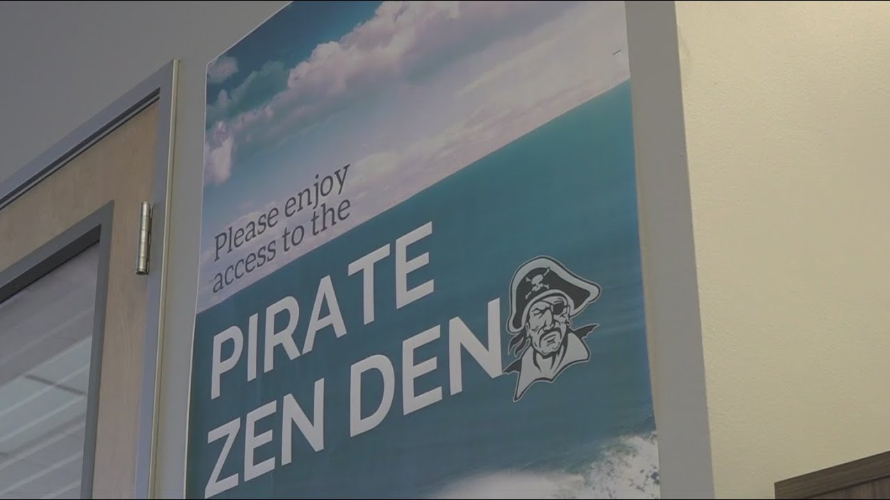 Wheatland High School creates "Zen Den" for stressed students - YouTube