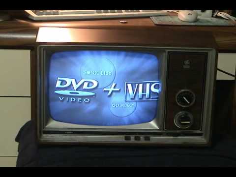 1981 General Electric Black & White 12" TV - YouTube