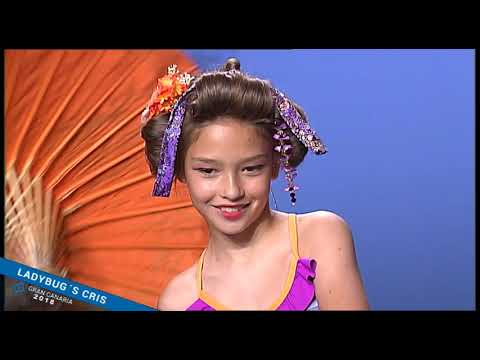 💟Desfile infantil Lady Bug´s Cris en la Semana de la Moda Baño de Gran Canaria #GranCanariaSFW❤💛❤