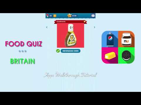 Food Quiz Britain Pack 15 - All Answers - Walkthrough