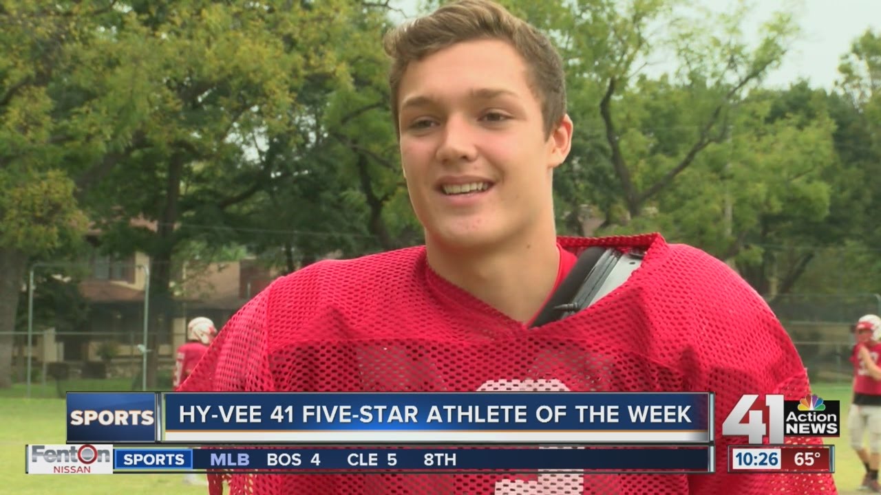 Hy-Vee Athlete of the Week: Declan O’Leary - YouTube