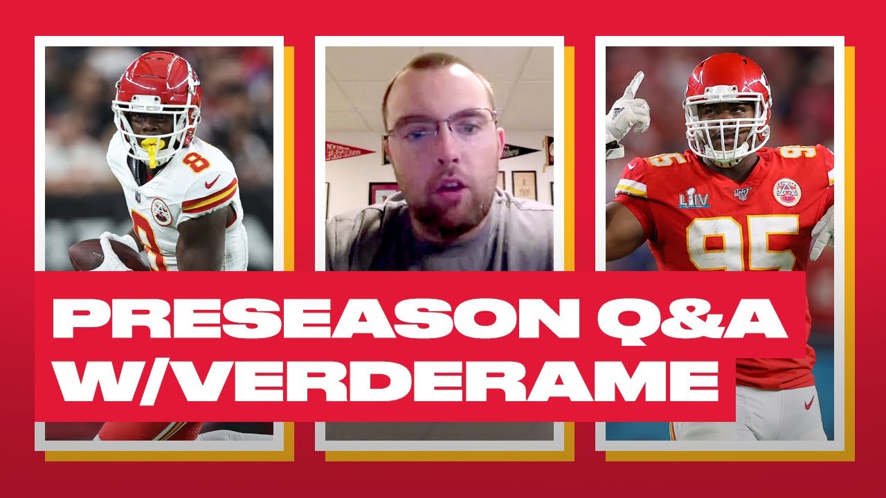 Chiefs burning preseason questions answered with Matt Verderame ...