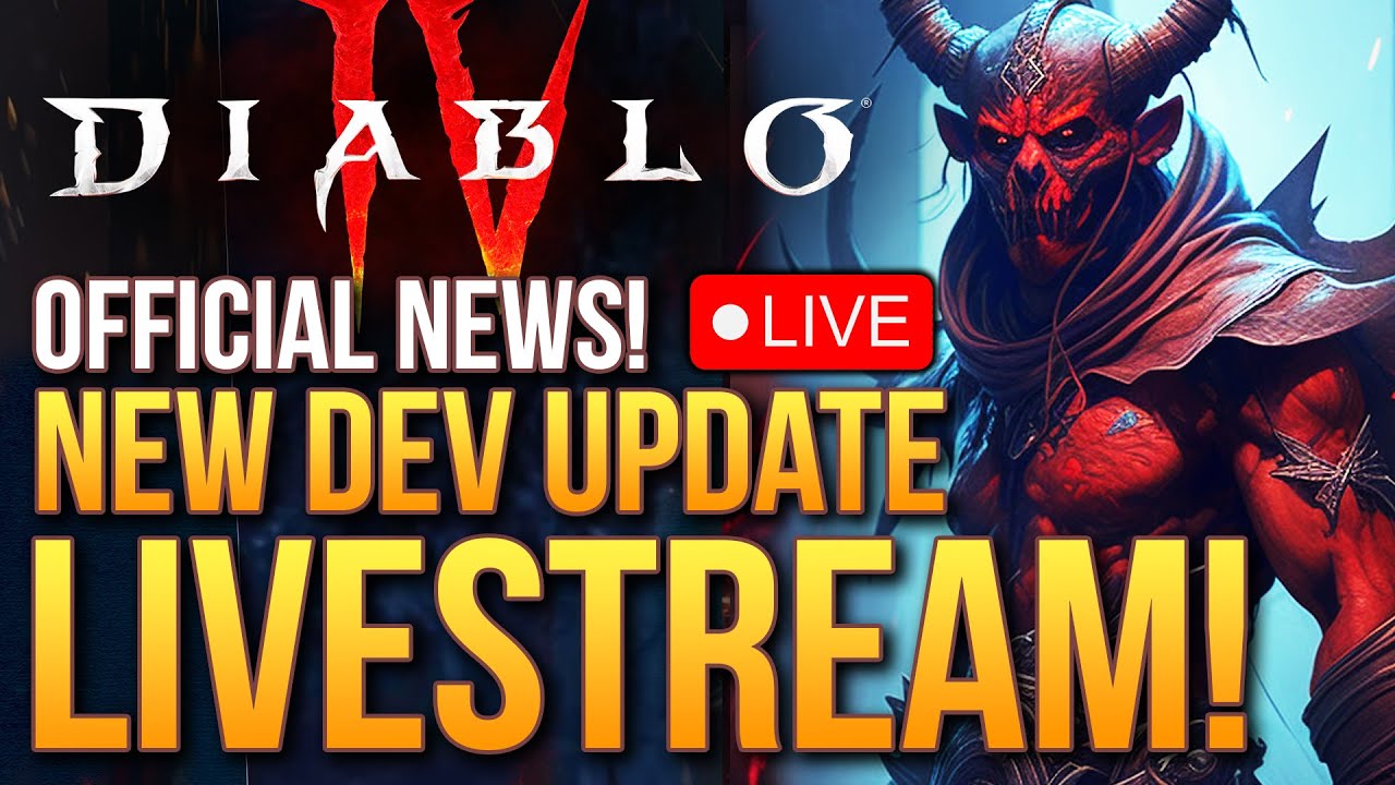 Diablo 4 - Official Dev Livestream: Dungeon Nerfs, Season 1, and New ...