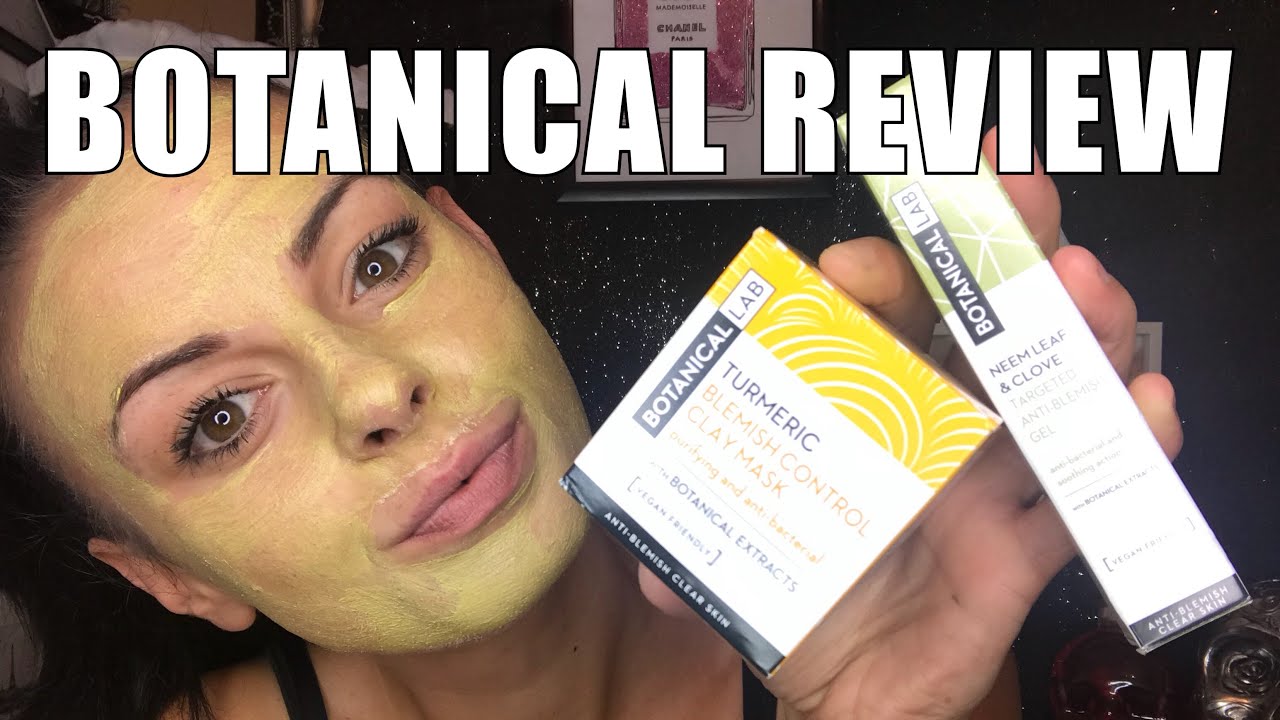 Botanical Lab / Clay Mask / Anti-Blemish Gel Review / Danielles Tube # ...