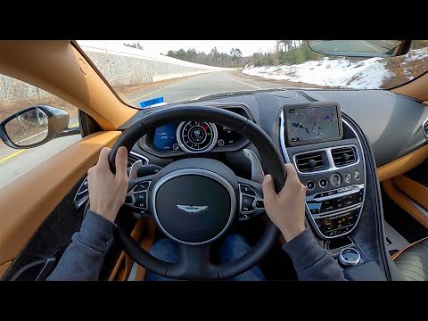 2018 Aston Martin DB11 V12 Coupe - POV Test Drive by Tedward (Binaural Audio)