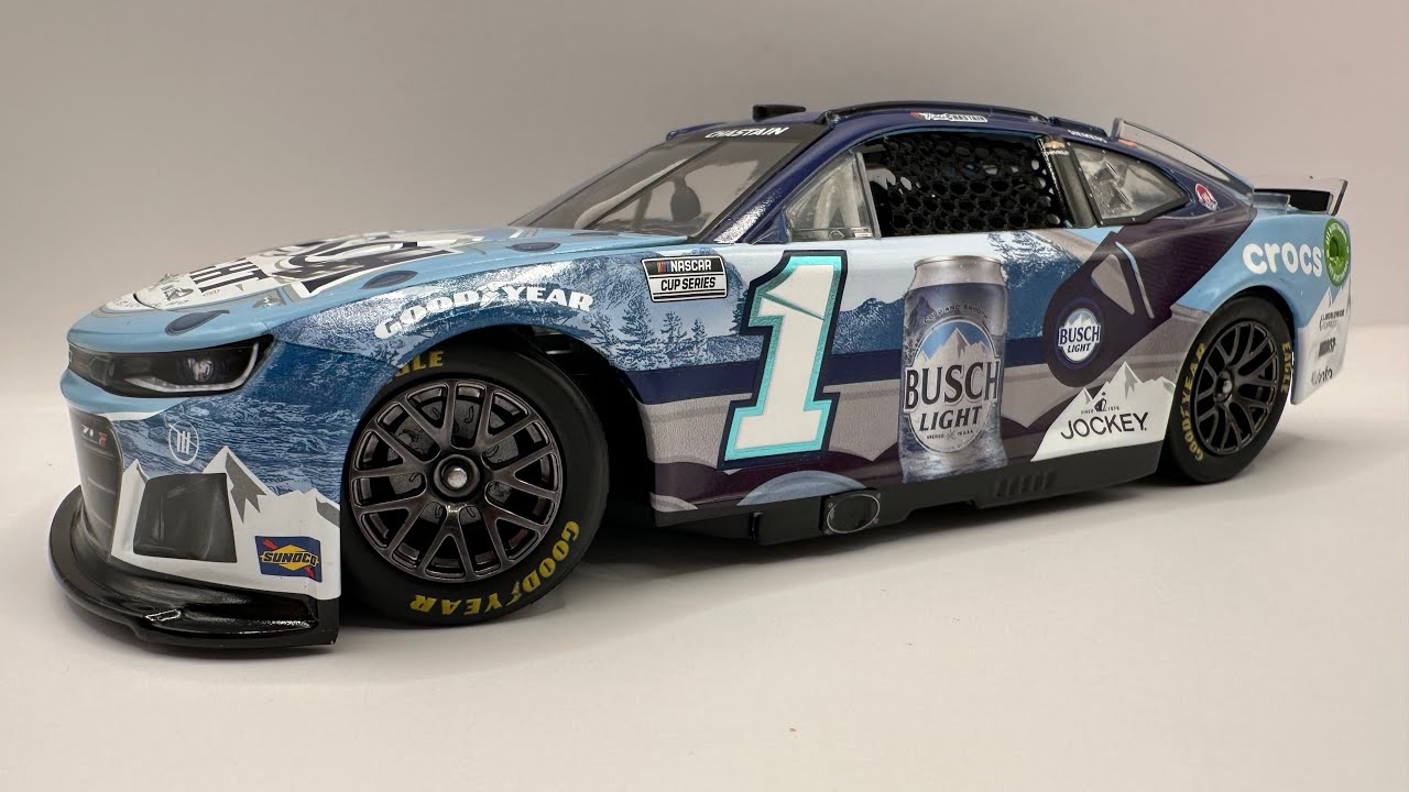 Review: 2024 Ross Chastain #1 Busch Light Beer/Crocs Chevy Camaro 1/24 ...