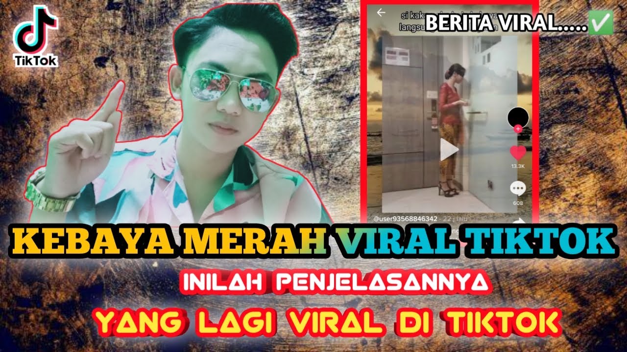 VIRAL TIKTOK KEBAYA MERAH - KEBAYA MERAH - YouTube