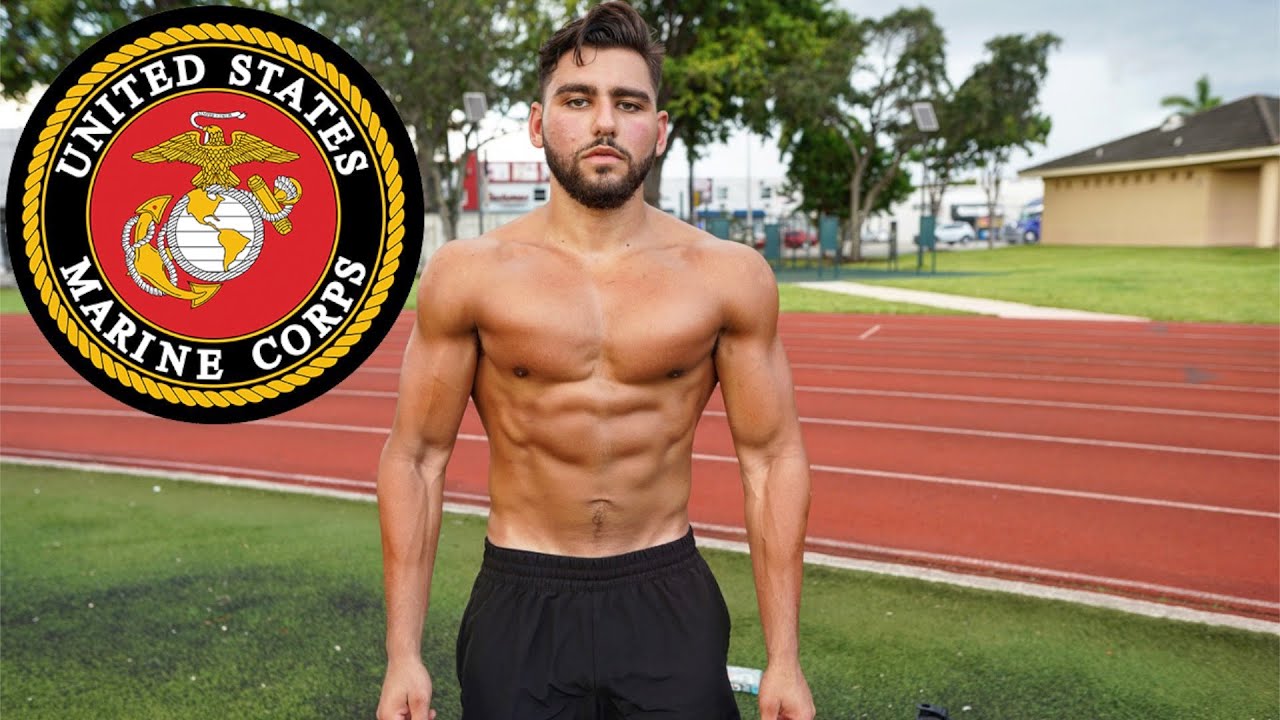 Natural Bodybuilder Tries The US Marine Fitness Test Without Practice ...