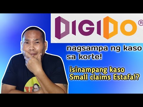 Digido! Nagsampa ng kasong small claims estafa sa korte!? 