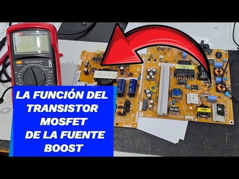 ️La FUNCIÓN del TRANSISTOR MOSFET de la fuente BOOST clase 6 - YouTube