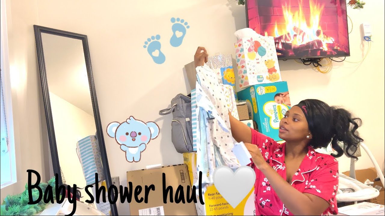 Baby shower haul/Baby Registry Gifts| Newborn Haul! - YouTube