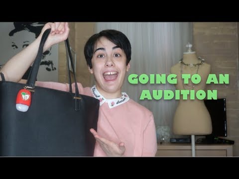 What to Have in an Audition Bag - YouTube