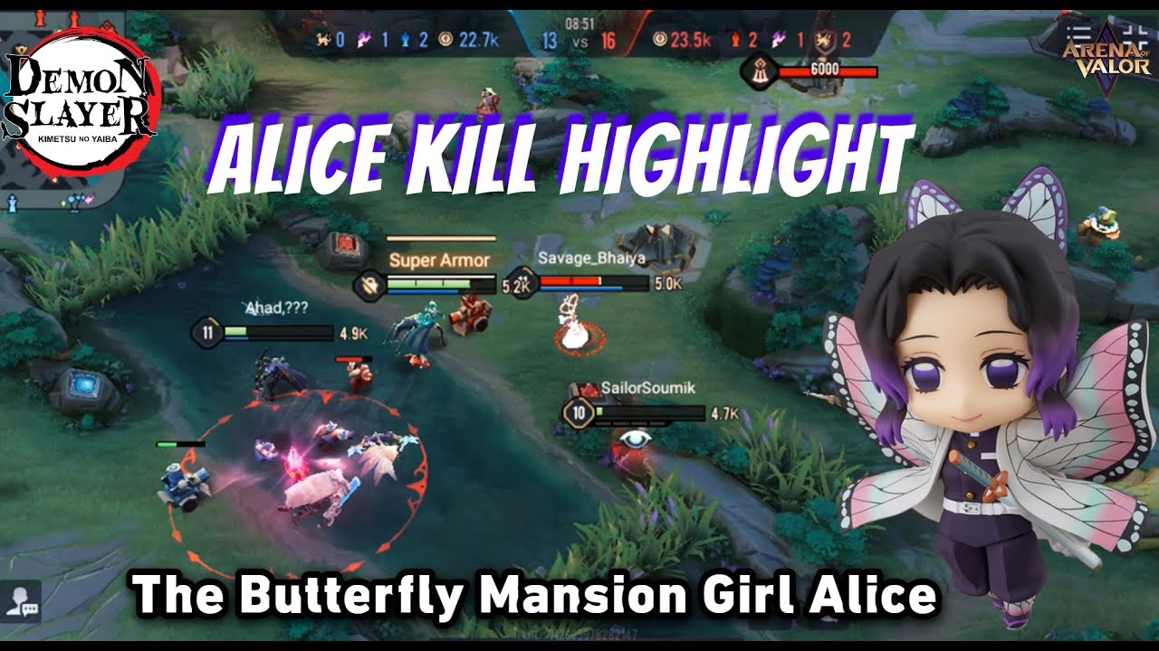 Alice Kill Highlights | THE BUTTERFLY MANSION GIRL | Asia Server - YouTube