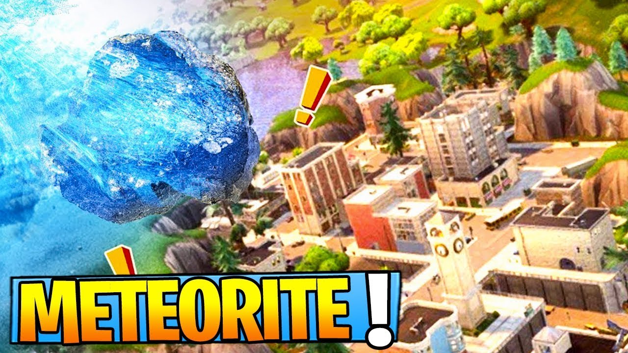 UNE METEORITE arrive sur Fortnite: Battle Royale ! - YouTube