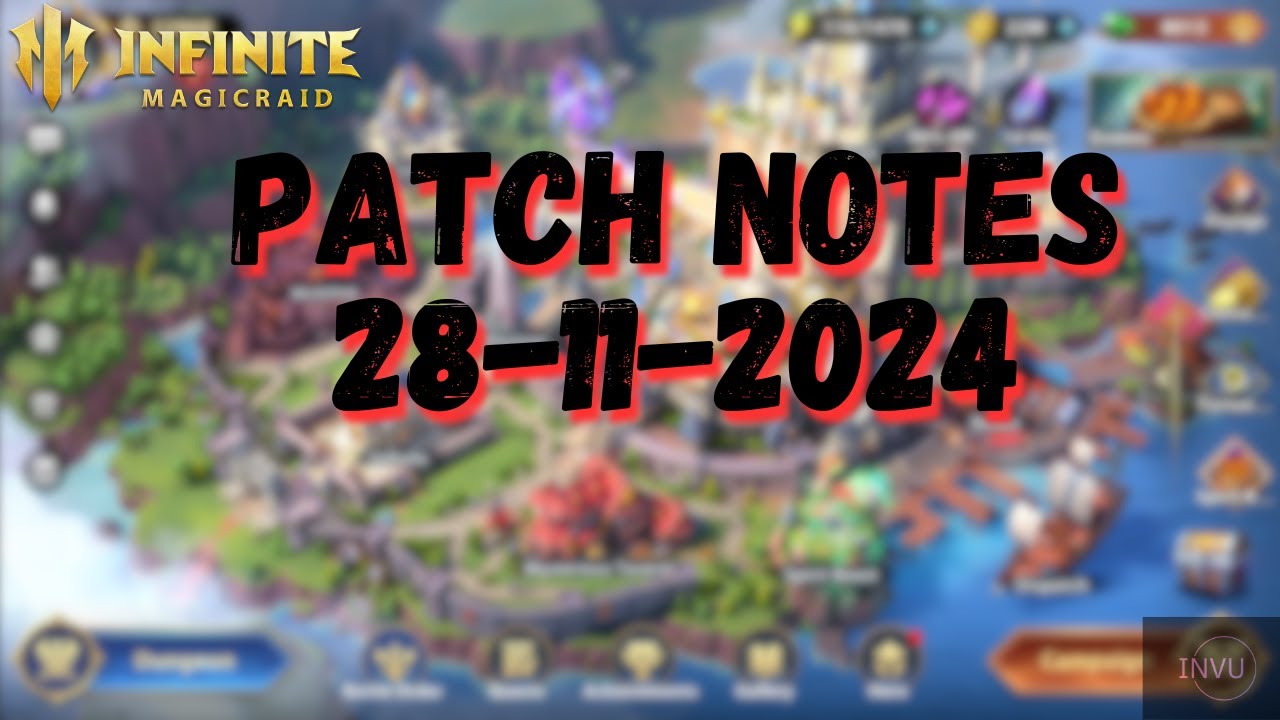 Infinite Magicraid (IMR): Patch Notes 28 11 24 | SUN WUKONG BANNER ...