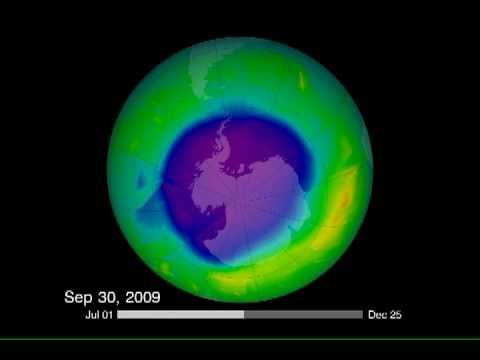 Ozone Hole Movie - YouTube