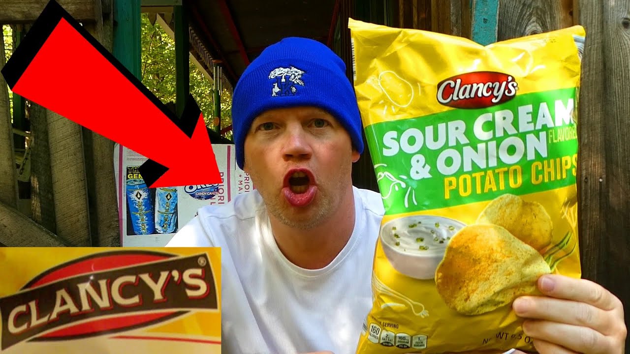Clancy's Sour Cream and Onion Potato Chips (Reed Reviews) - YouTube