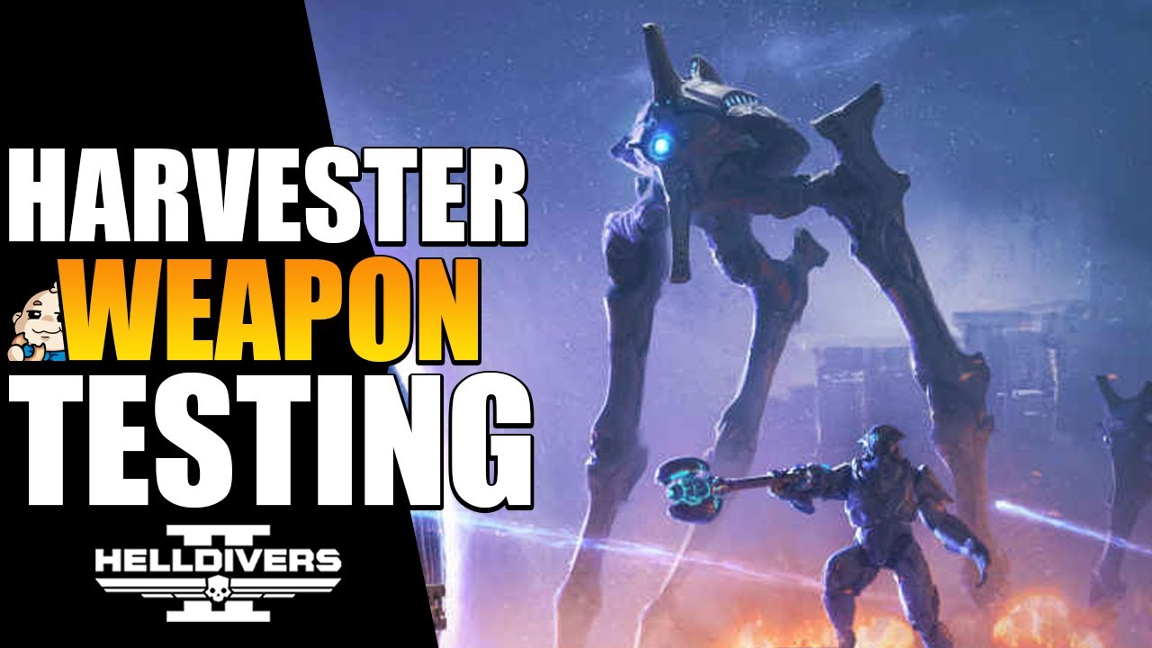 Harvester Weapon Testing - helldivers 2 - YouTube