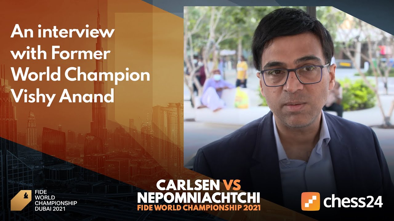 Vishy Anand: 'Chess has finally become more global' - YouTube