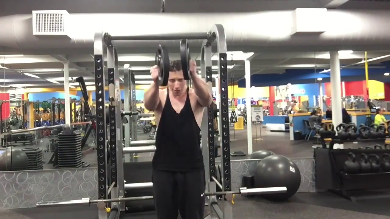 Dual BB Plate Front Raise - YouTube