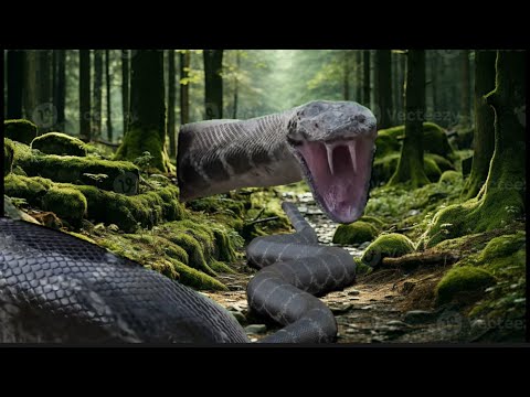 FIGHTING ANACONDA BIGGEST WITH AMALL COBRA SNAKE ..... - YouTube
