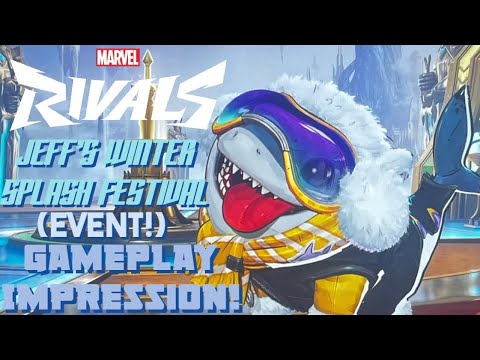 IT'S WINTER PARTY ️Marvel Rivals - Jeff's Winter Splash Festival EVENT ...
