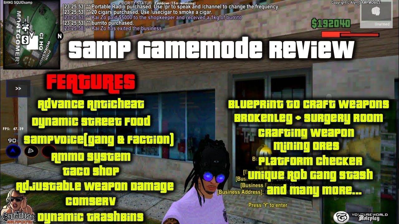 [REVIEW] SAMP NEW BEST GAMEMODE | San Andreas Roleplay - YouTube