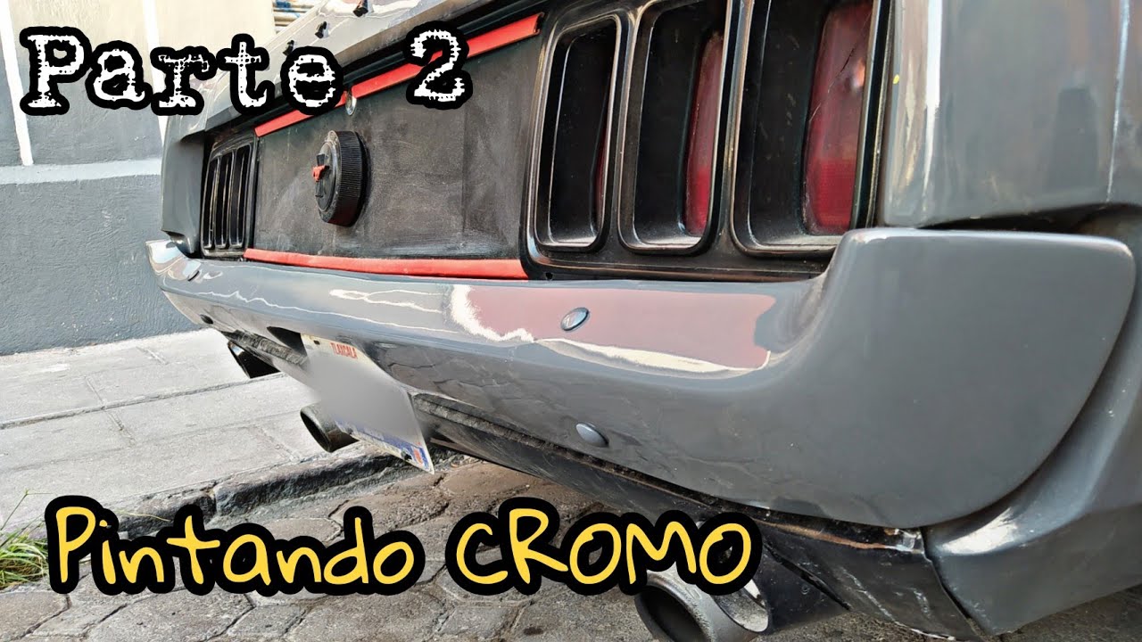 Así se pinta el CROMO / parte 2 Detallado y aplicación de fondo para ...