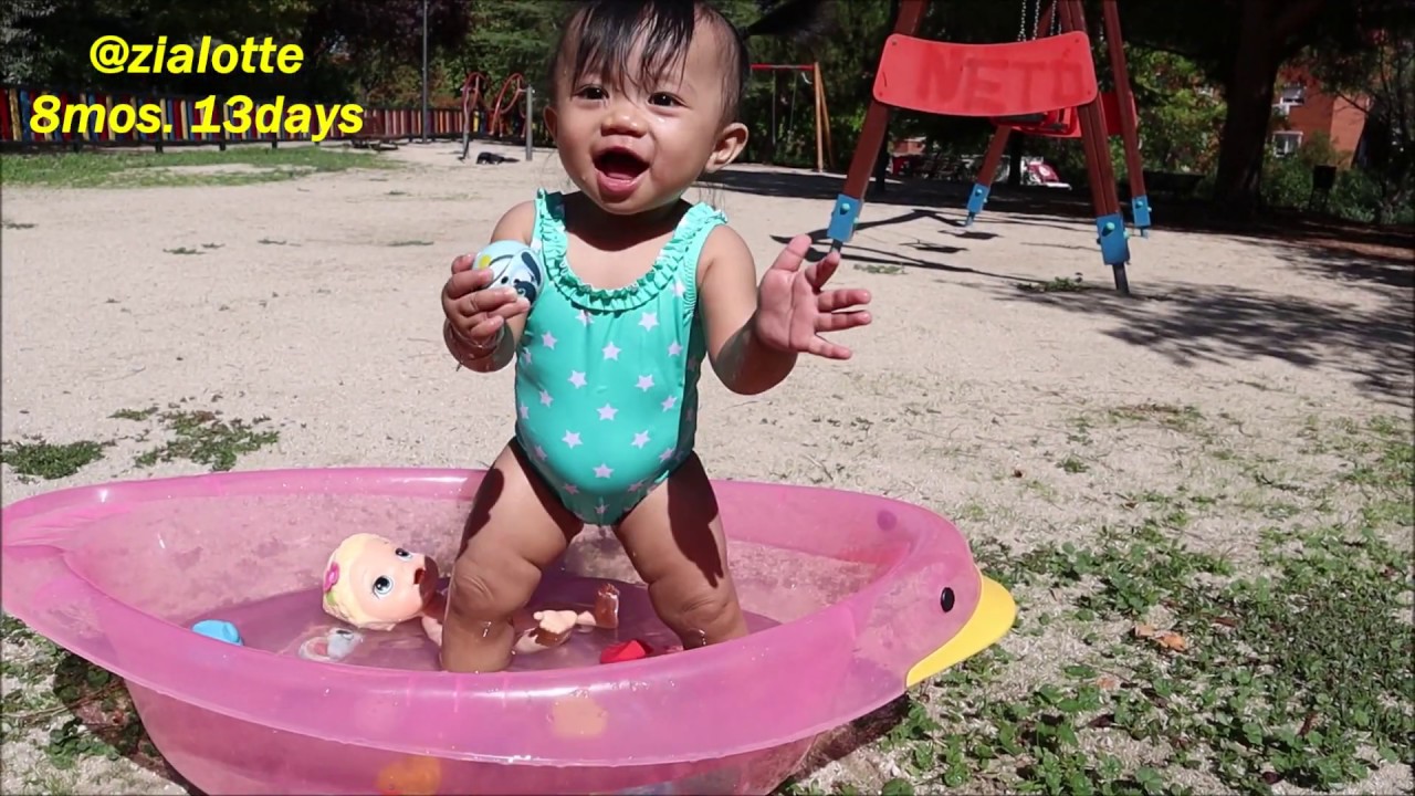 no swimming pool? no worries! bathtubbing at the park - YouTube