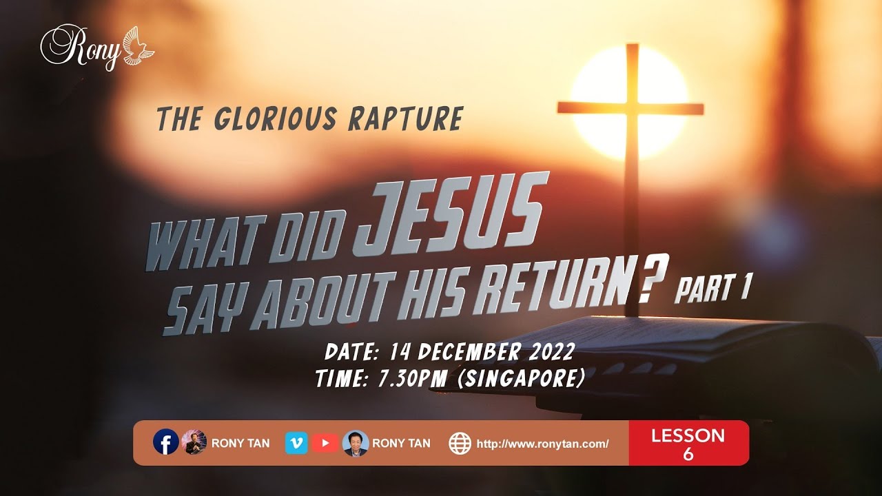 What Did Jesus Say About His Return? (Part 1) - YouTube
