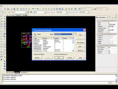 GstarCAD Block Attribute Manager.mp4 - YouTube