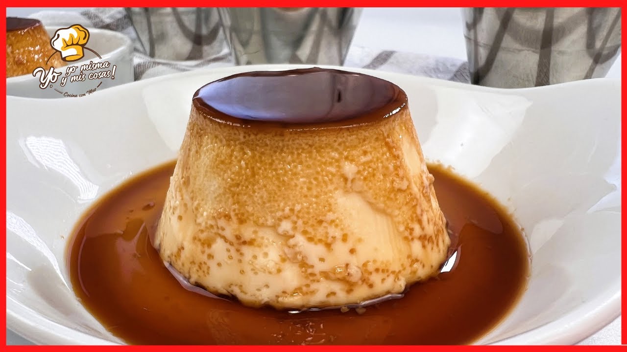 ️⭐ Facilísimo FLAN DE VAINILLA individual, el postre preferido - YouTube