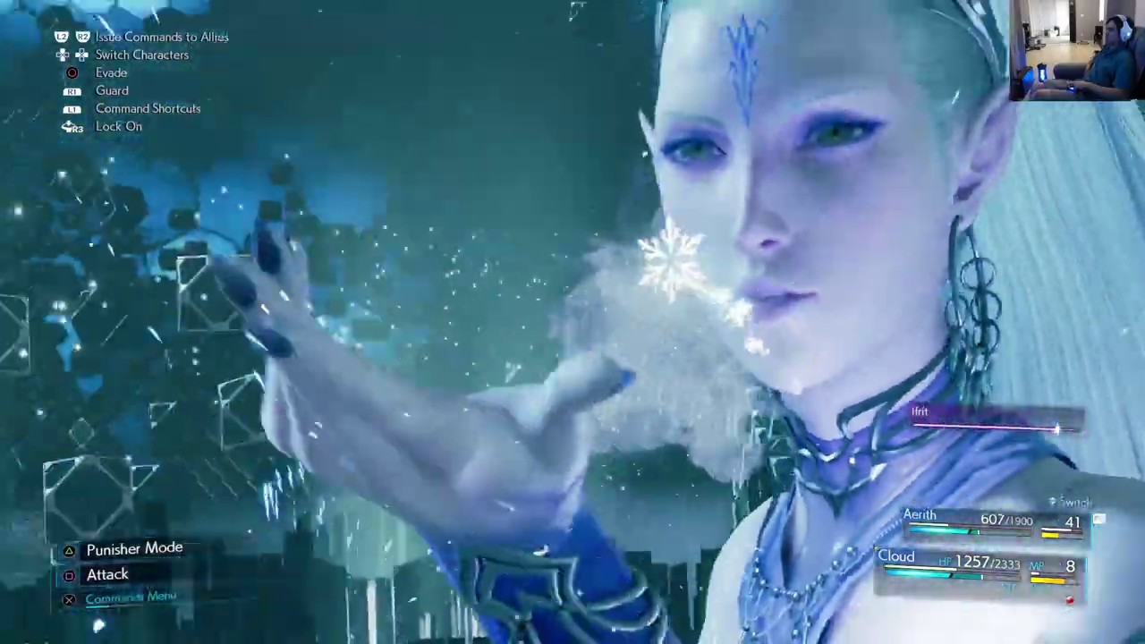 Shiva- Final Fantasy VII Remake #18 - YouTube